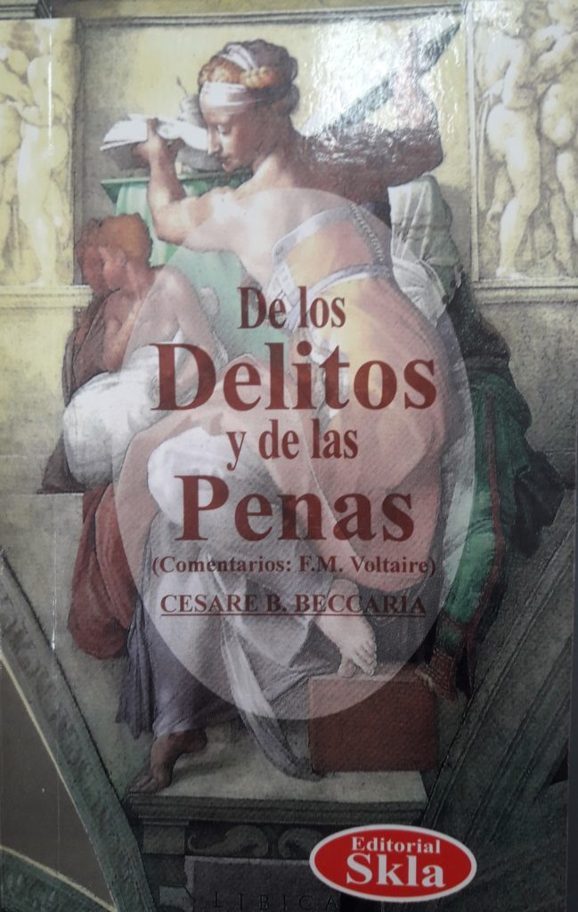 De Los Delitos Y De Las Penas 7206